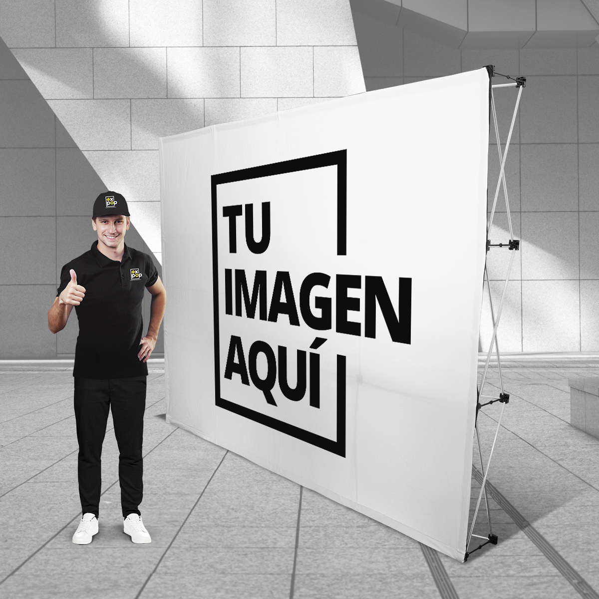 Backing Skyline en Tela | Expop